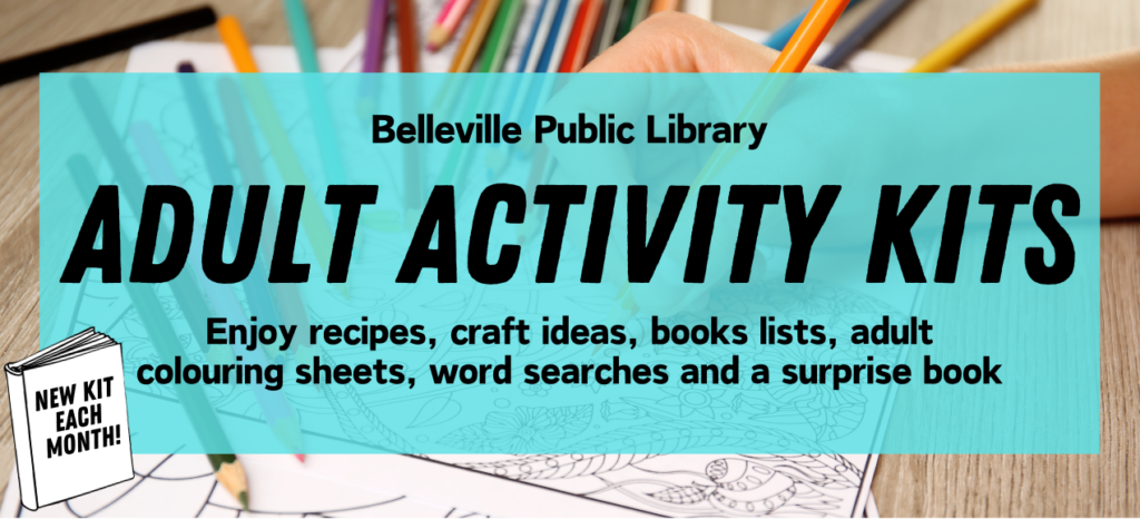 Adult Activity Kits - Belleville Public Library and John M. Parrott Art ...